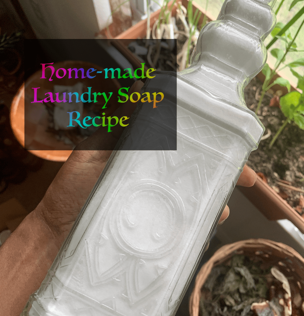 Easy DIY Home-made Laundry Soap Recipe – Lunē G: That Which